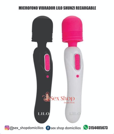 Sex Shop Domicilios Microfono Vibrador Lilo Shunzi Recargable