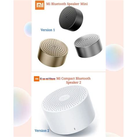 Original Xiaomi Mi Bluetooth Compact Mini Portable Speaker Shopee Philippines
