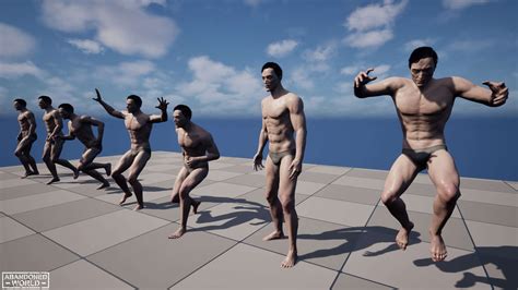 Base Humans Man 3d Model By Abandoned World