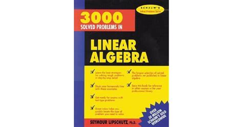 3000 Solved Problems Linear Algebra Pdf Book Fasrsun