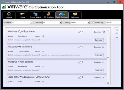 Vmware Os Optimization Tool Review Ghacks Tech News