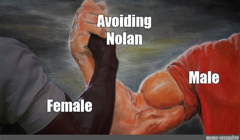 Сomics Meme Avoiding Nolan Male Female Comics Meme