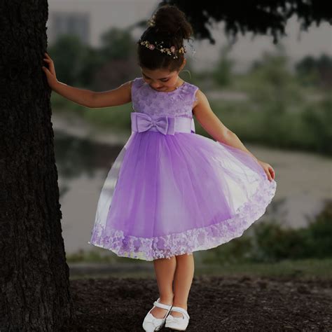 Girls Purple Dress Lavender Fairy Tale Princess Dress Sara Dresses