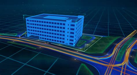 使用webgl three js 搭建一个3d智慧园区、3d建筑，3d消防模拟，web版3d bim管理系统——第四课（炫酷版一） 魂断蓝