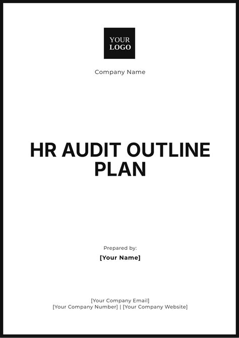 Free Printable Annual Audit Plan Template To Edit Online