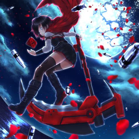 Ruby Rose Ruby Rose Rwby Rwby Fandoms Anime Anime