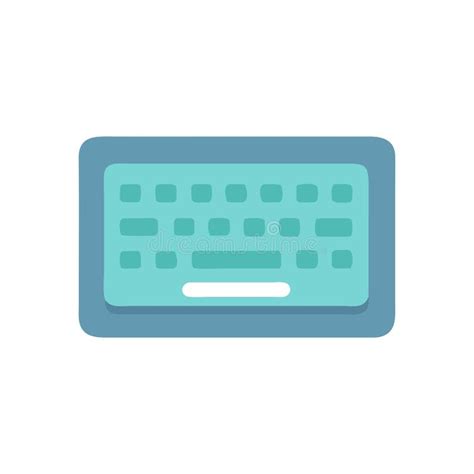 Keyboard Key Icon For Computer Input Stock Illustration Illustration Of Computing Networking