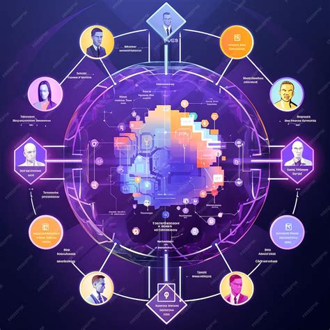 Premium Photo Photo Futuristic Digital Background Abstract Connections Technology And Digital