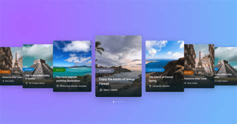 Создайте адаптивную карусель с использованием Html Css Flexbox и Swiperjs