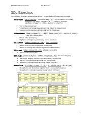 SQL Exercises Pdf F DM Database Systems SQL Exercises SQL Exercises The Company Schema Is