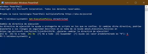 Windows Powershell La Ejecución De Scripts Está Deshabilitada En Este Sistema Winnotas