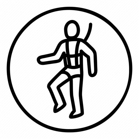 Safety Harness Icon Download On Iconfinder On Iconfinder