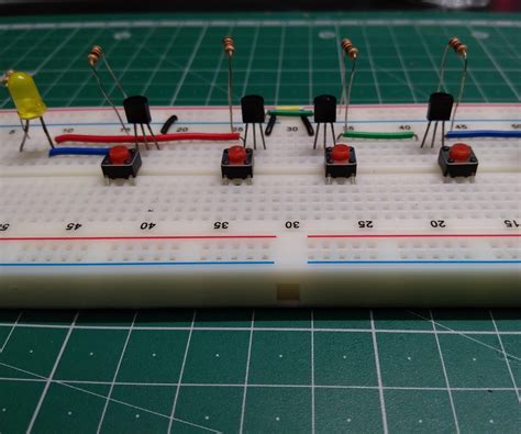 Logic Gates Using Transistor 3 Steps Instructables