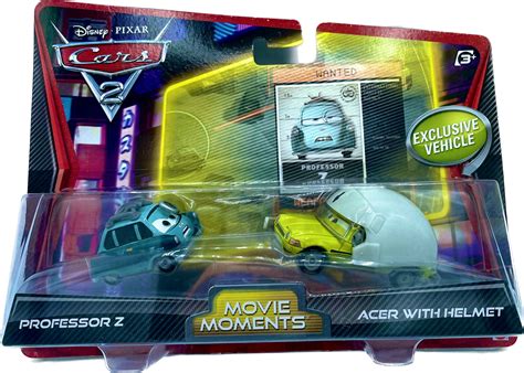 Disney Pixar Cars 2 Movie Moments Exclusive Vehicle 2 Pack Professor Z