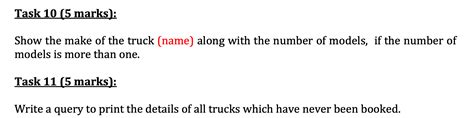 Solved Using Mysql Solve Tasks 10 And 11 Make Sure To Read