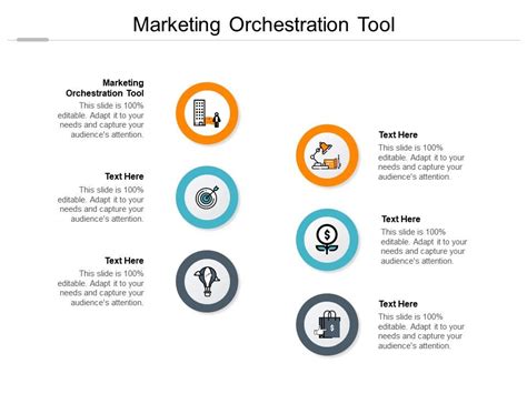 marketing orchestration tool ppt powerpoint presentation show icons cpb