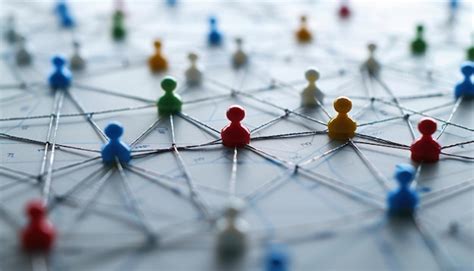 Premium Photo Colorful Network Of Connectors On Paper Creating A Visual Representation Of