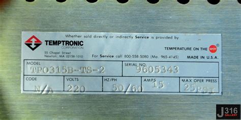 TEMPTRONIC THERMAL CHUCK TP B TS EBay