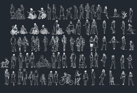 Human Cad Drawings