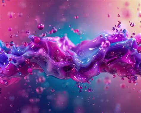 Fluid Abstract Art a Vibrant Expression of Creativity, Idea-Driven Artistic Construction ...
