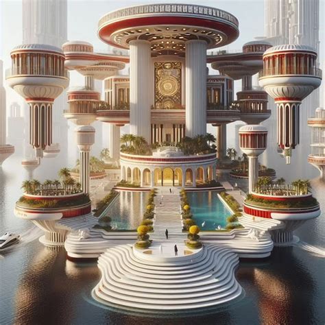 ปักพินโดย Brennan ใน Sci Fi Fantasy Alt สถาปัตยกรรมล้ำอนาคต เมืองในโลกอนาคต เมือง