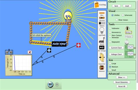 circuit construction kit ac dc circuits light bulbs batteries