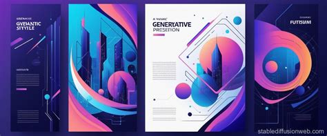 Generative Ai For Cover Page Presentation Stable Diffusion Online