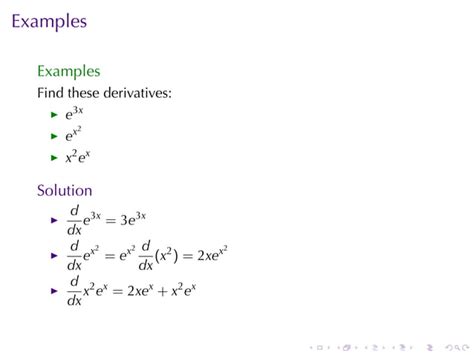 Lesson 13 Derivatives Of Logarithmic And Exponential Functions Ppt