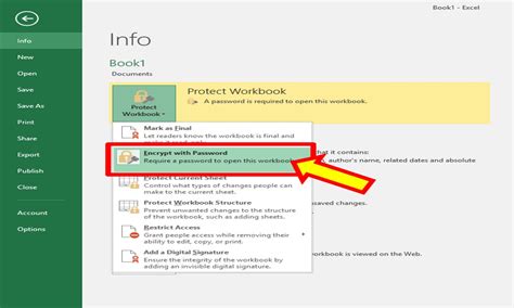 Microsoft Office Excel Cara Membuat Password Ketika Membuka File Atau
