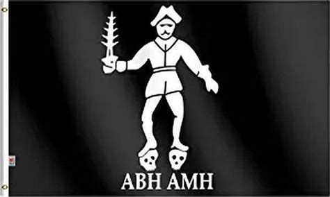 Black Bart Pirate Flag 3x5 Ft