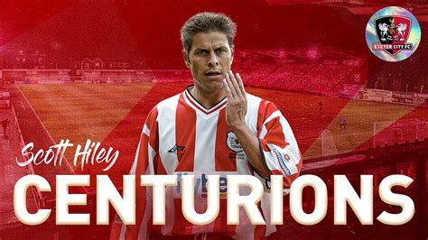 💯 City Centurions Scott Hiley Exeter City F C