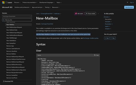 How To Use New Mailbox In Powershell