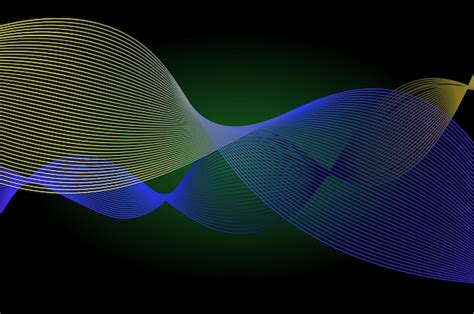 Premium Vector Abstract Background With Set Of Curved Lines