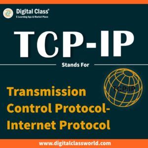 Full Form Of TCP IP Digital Class E Learning Marketplace