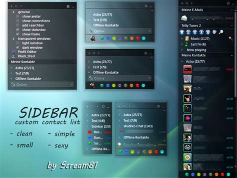 Sidebar By Scream81 On DeviantArt