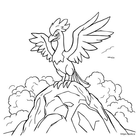 Ho Oh Gambar Mewarnai
