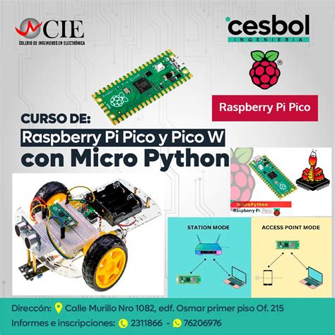 curso raspberry pi pico pico wireless cesbol ingenieria facebook
