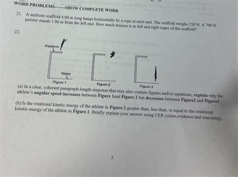 Solved 23 1 A Large Turntable Of Radius 2 0 M And Total