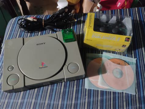 Ps1 Modified With Box And Games On Carousell