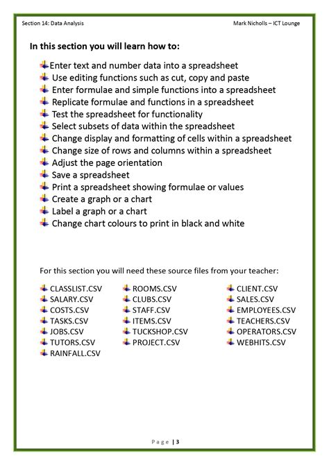 data analysis by ms excel pdf connect 4 techs