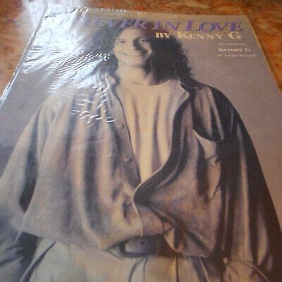 Kenny G Forever In Love Photo Sheet Music Ebay