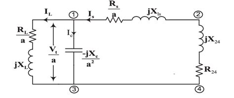 Simplified Per Phase Equivalent Circuit Of Asynchronous Generator