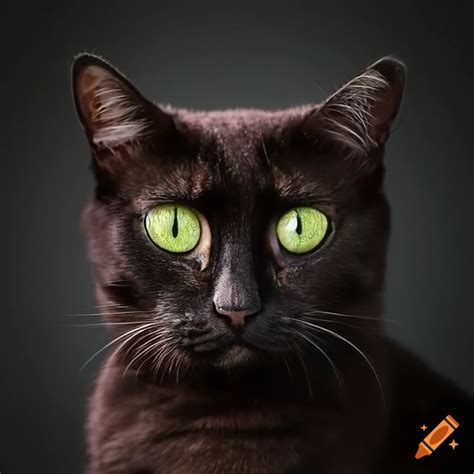 Brown Cats With Green Eyes