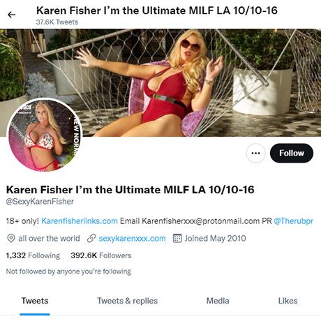 Karen Fisher Twitter Com Twitter Porn Account