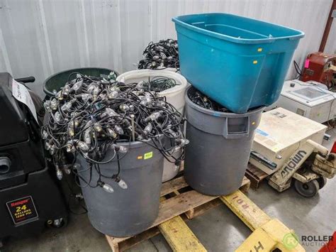 Pallet Of Assorted String Bulb Lights Roller Auctions
