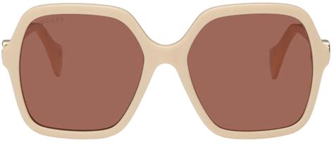 Gucci Pink Oversized Sunglasses Gucci