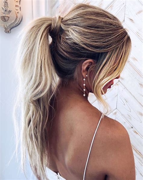 Messy High Ponytail