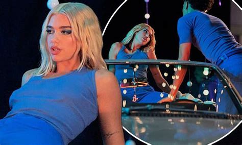 Dua Lipa Shares Behind The Scenes Snaps From New Physical Video Daily