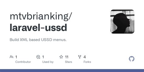 GitHub Mtvbrianking Laravel Ussd Build XML Based USSD Menus