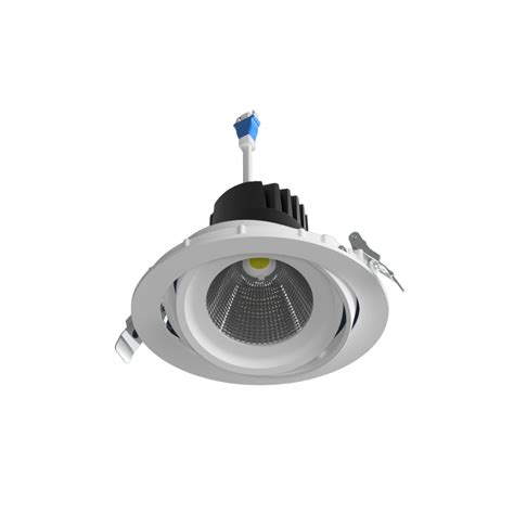 Dlv R Gimbal Round Downlight Cut Out 155mm Led